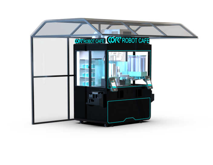 Robot Coffee Kiosk (Outdoor) – Future Cafe Vending
